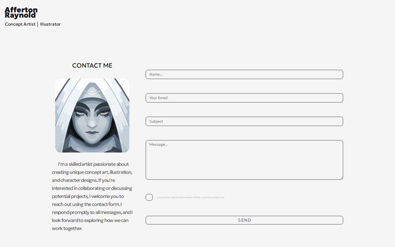 AffertonArt - Contact